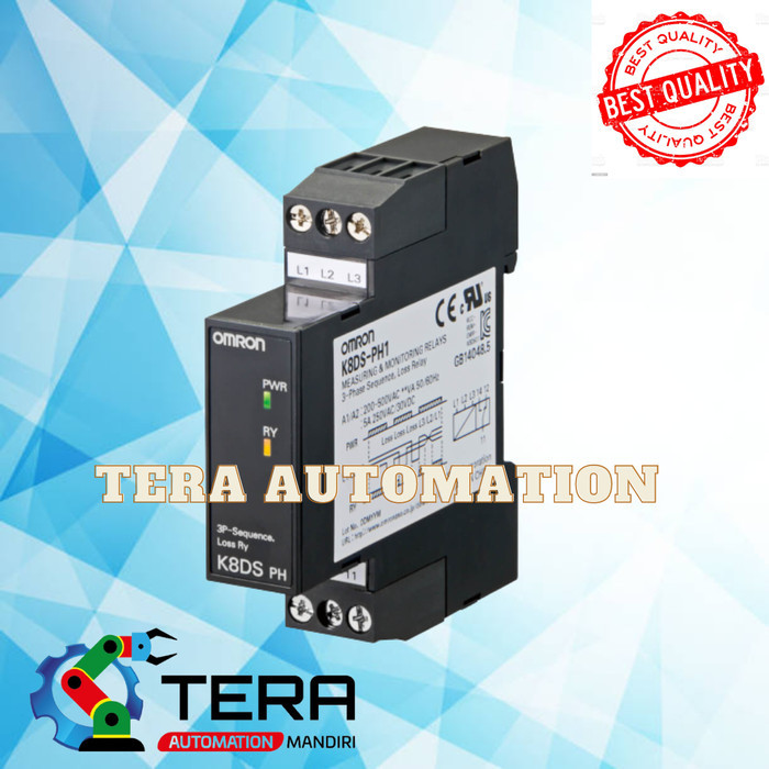 Jual Monitoring Relay K8DS-PH1 Omron Kontrol Phase Relay READY STOK | Shopee Indonesia