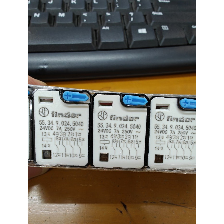 Jual TI99 Relay Finder 55.34.9.024.5040 24vdc 7A 250v | Shopee Indonesia