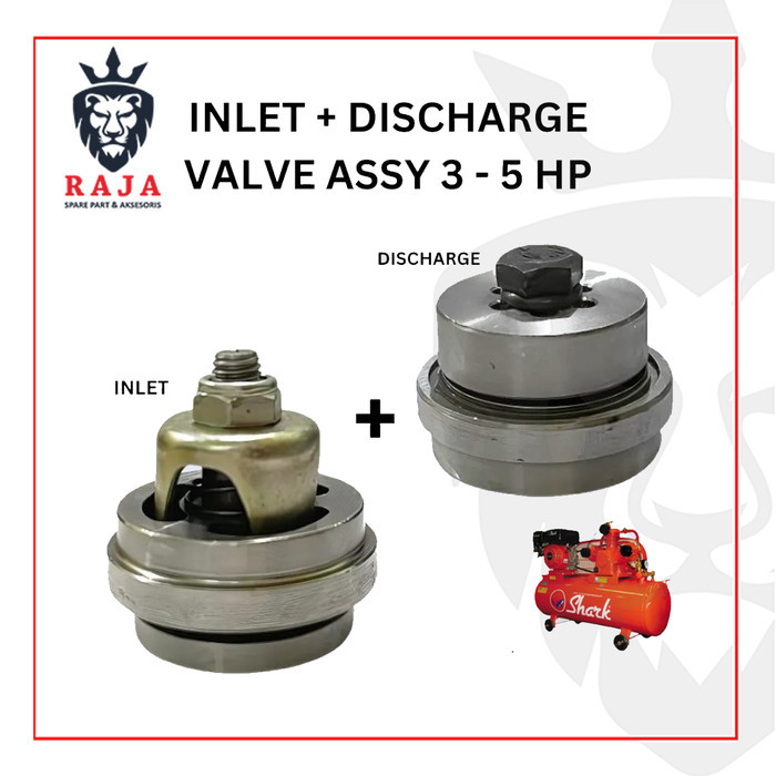 Jual Inlet + Discharge Valve Assy Varian 3 Hp, 5 Hp, 7,5 Hp, 10 Hp, dan ...