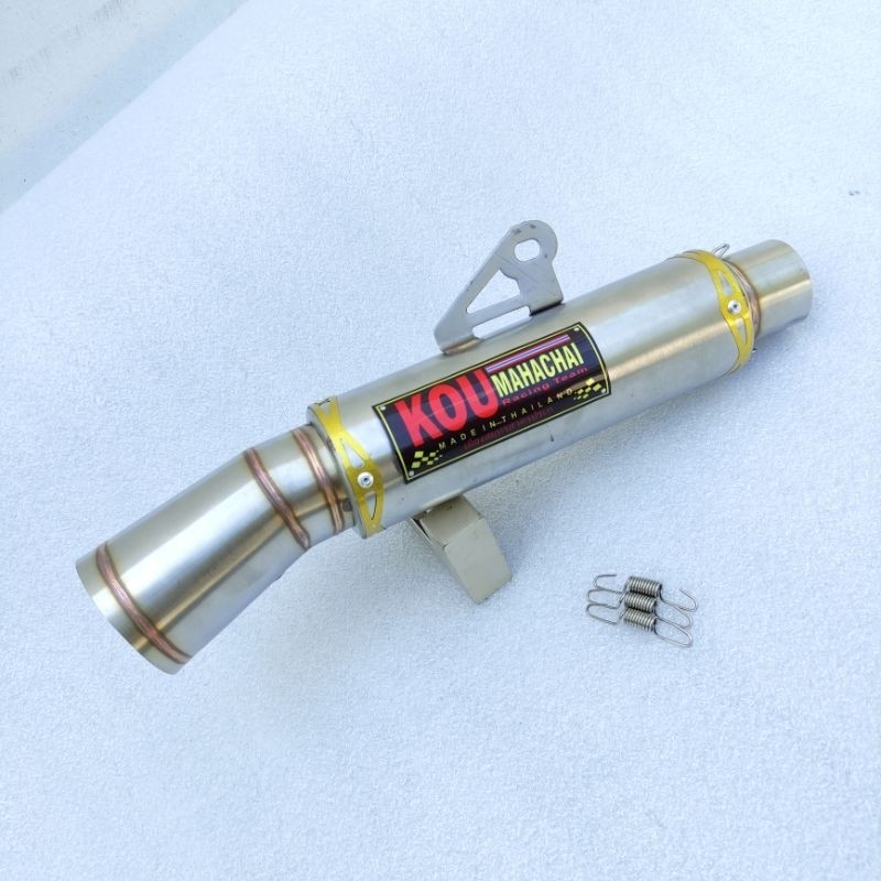 Jual (stock pipe) Open pipe 51mm canister only kou Mahachai for rusi ...