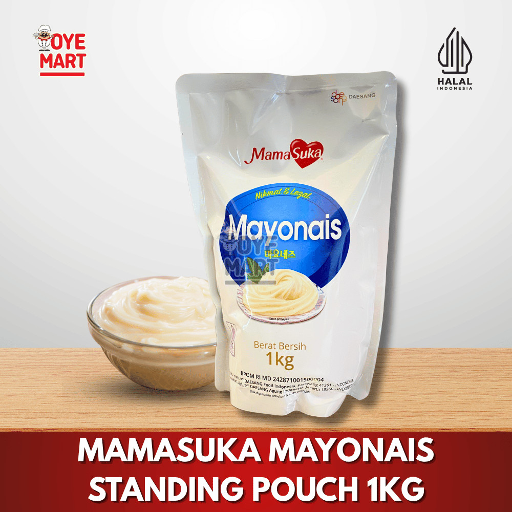 Jual MAMASUKA MAYONAIS STANDING POUCH 1KG / SAUS MAYO | Shopee Indonesia