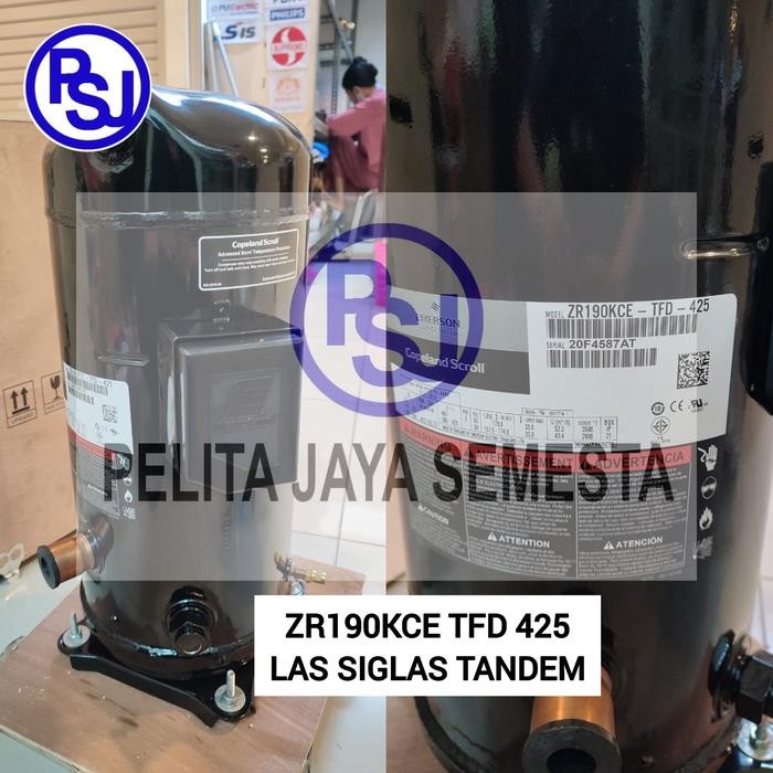 Jual Kompresor AC Copeland ZR190KCE-TFD-425 / Compressor Copeland ...