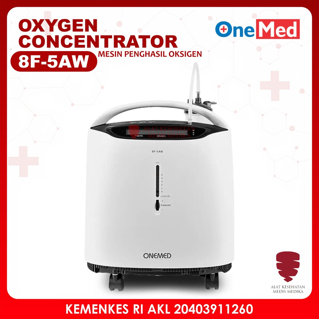 Jual Oxygen Concentrator Onemed Alat Bantu Pernapasan Mesin Portable ...