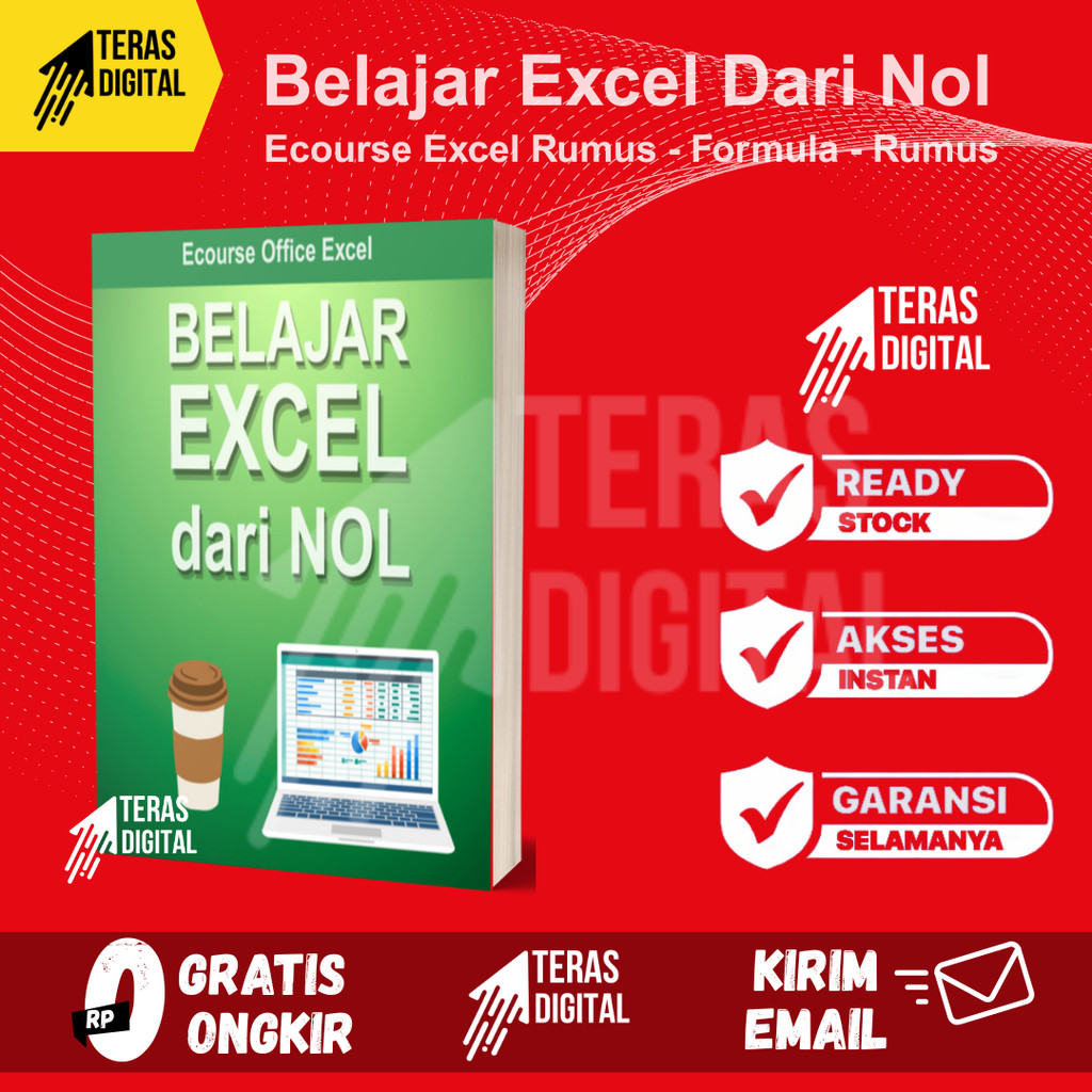 Jual PROGRAM BELAJAR EXCEL RUMUS & FORMULA Dari NOL - Panduan Santai MS ...