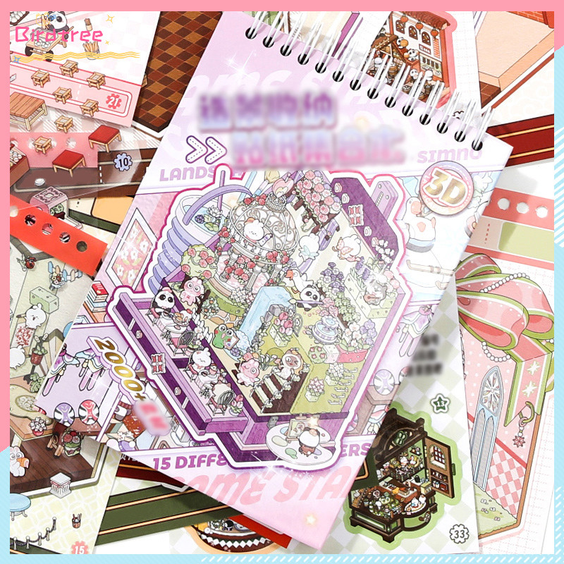 Jual COD Meong Meong Toko Stiker 3D Koleksi Stiker Miniatur Stiker ...