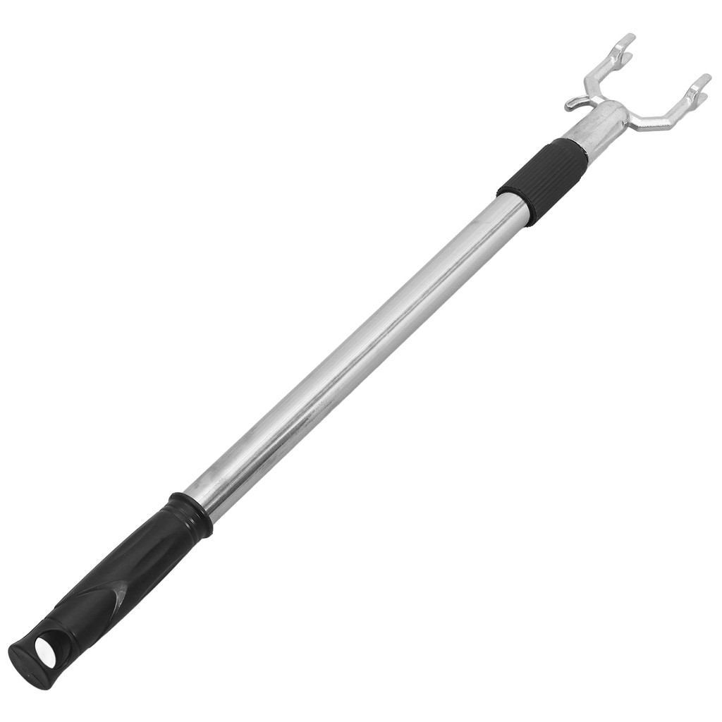 Jual Stainless Steel Clothes Fork Heavy Duty Telescoping Pole Closet ...