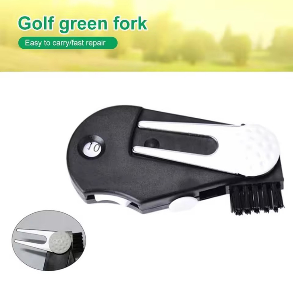 Jual 5in1 Golf Repair Kit Divot Tool + Ball Marker Portable Club ...