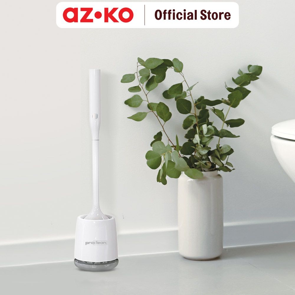 Jual AZKO Proclean Sikat Toilet Elektrik Uvc Bathroom Brush Electric ...