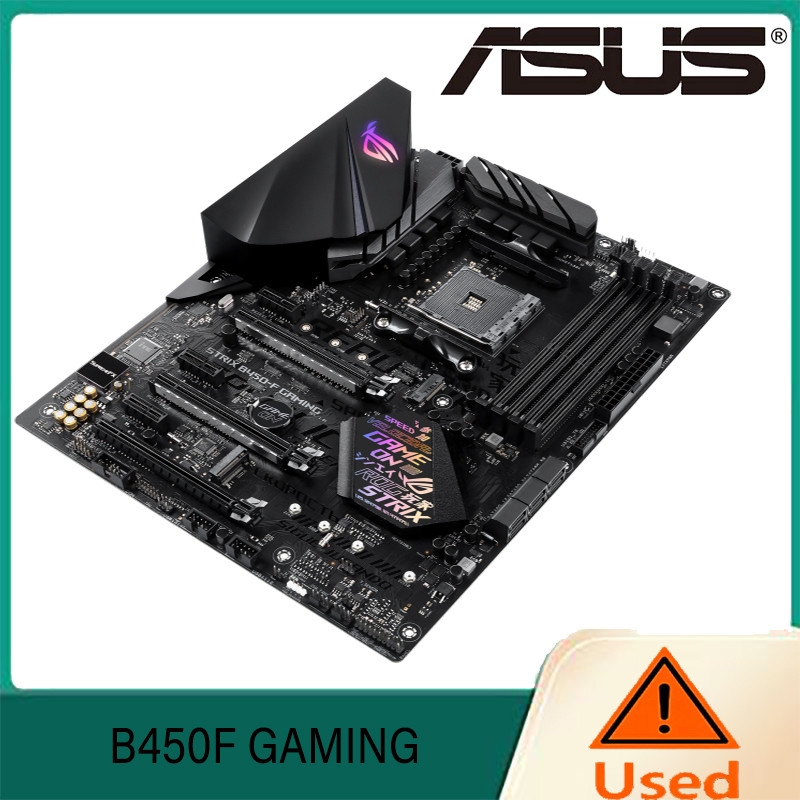 Jual ASUS ROG STRIX B450-F GAMING Motherboard Support AMD 3600X 5600G ...