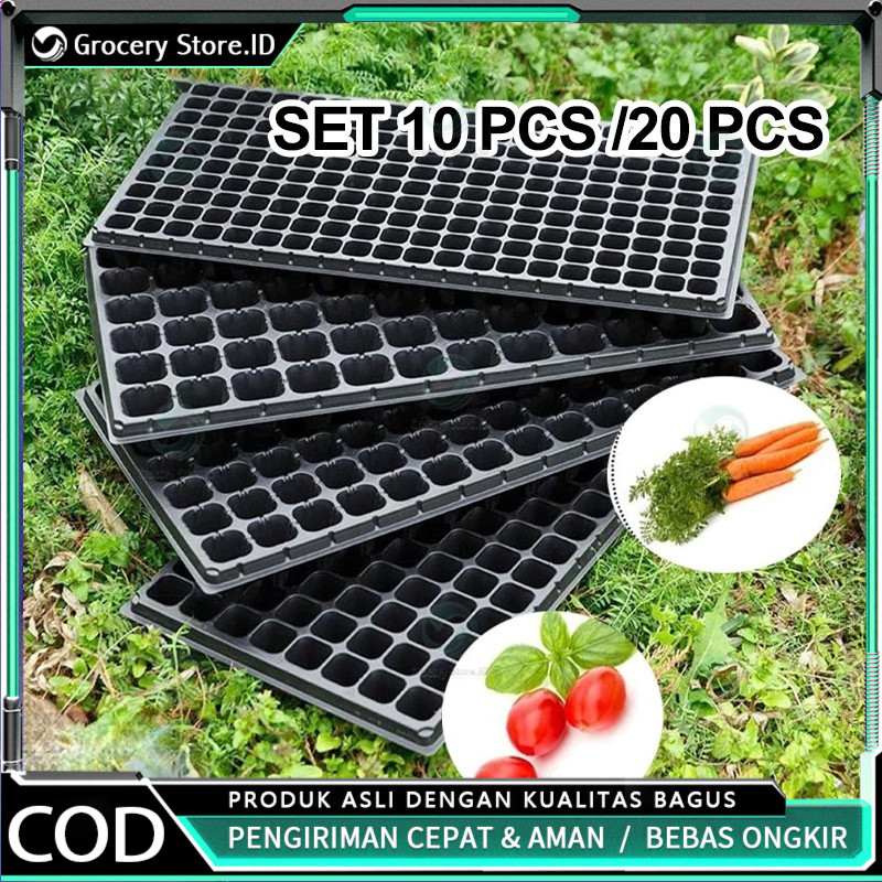 Jual 20/30/40 Pcs Tray Semai atau Pot Semai atau Pot Tray Semai Bibit ...