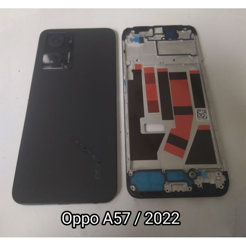 Jual Cessing Hausing Fullset Frame Lcd Oppo A57 / 4G 2022 Backdoor ...