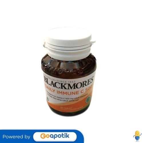 Jual Blackmores Daily Immune C 500 Mg Botol 60 Tablet | Shopee Indonesia