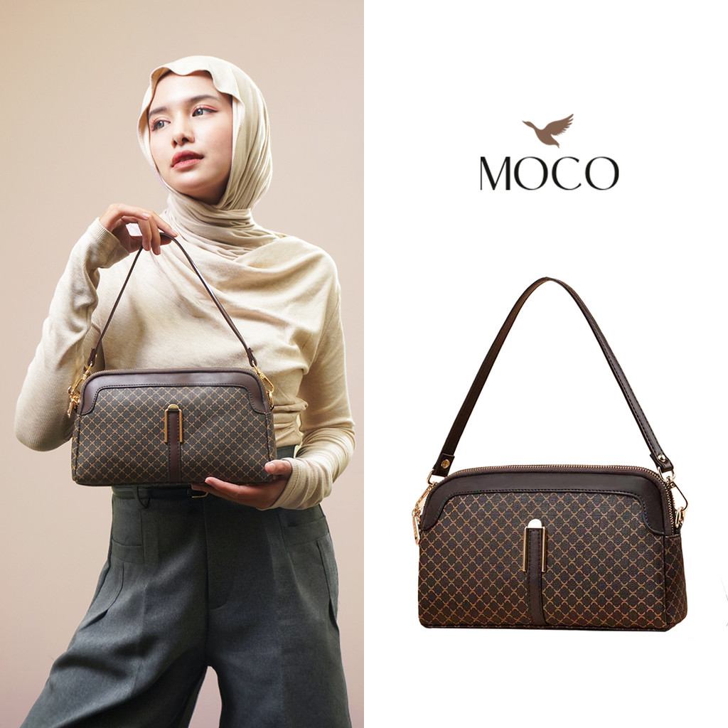 Jual 【Lilly Bag】 MOCO Fashion Tas Selempang Wanita Slingbag Ketiak Kecil Kuliah Kerja Sekolah ...
