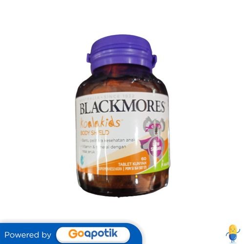 Jual Blackmores Koala Kids Body Shield Botol 60 Tablet | Shopee Indonesia