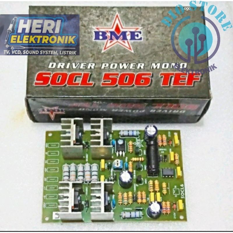 Jual kit driver power mono 1000watt socL 506 plus tef BME | Shopee Indonesia