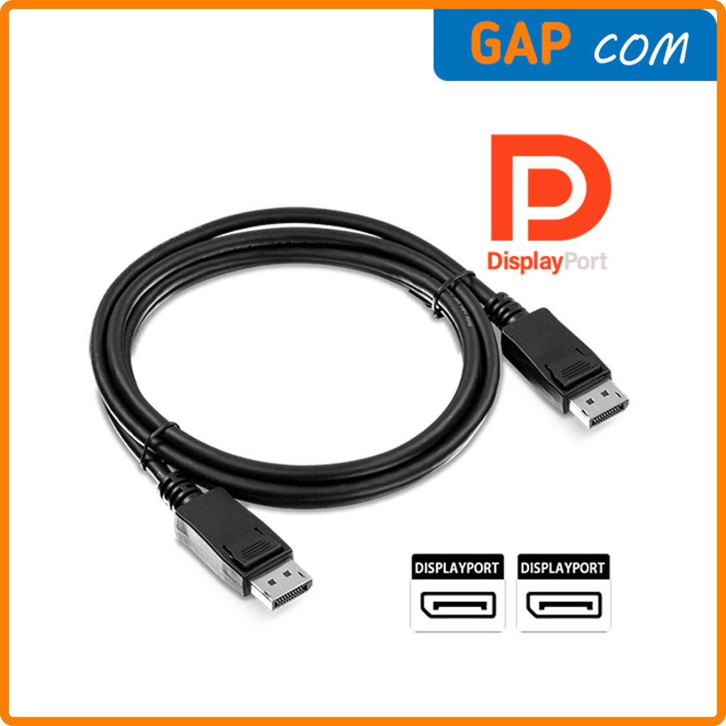 Jual Kabel DP/DisplayPort 1.2 4K 60Hz - 240Hz Monitor Premium Cable ...