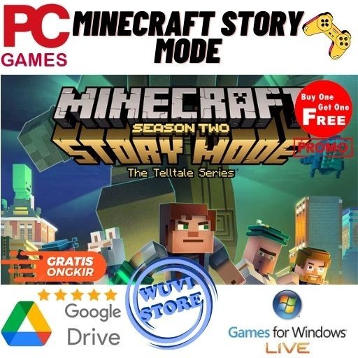 Jual Game PC Minecraft Story Mode | GAME PC Ringan Full Version | GAME ...