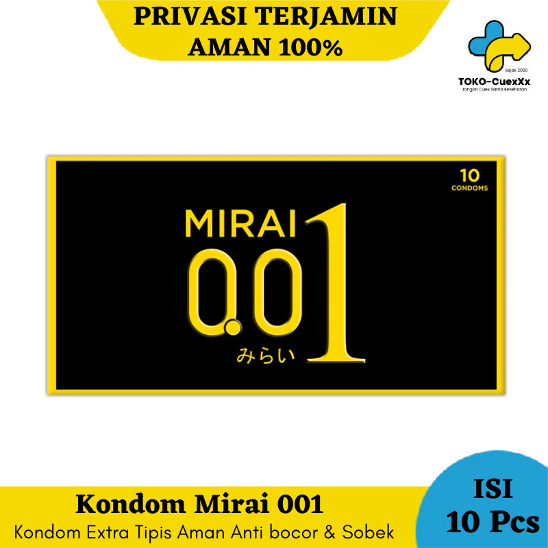 Jual Kondom Mirai Tipis 001 isi 10 Pcs - Kondom Extra Tipis | Shopee Indonesia