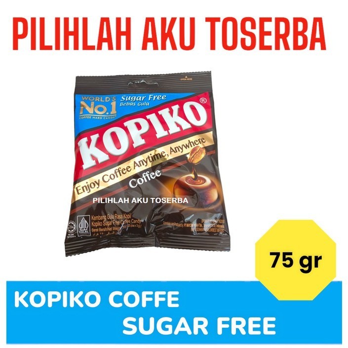 Jual Permen Kopi KOPIKO SUGAR FREE BEBAS GULA - ( HARGA 1 bungkus ...