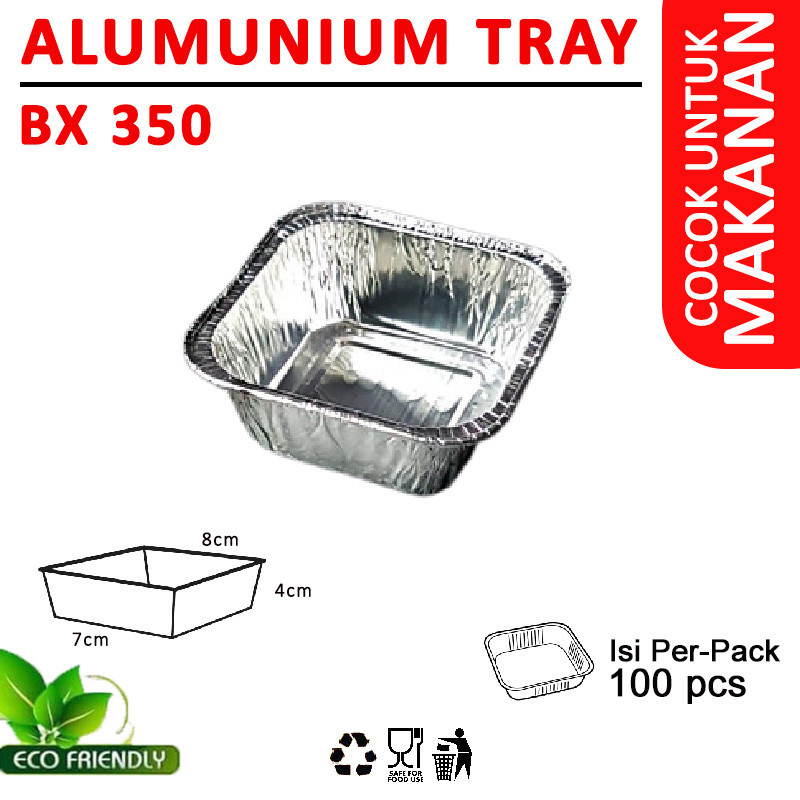Jual ALUMINIUM FOIL CUP I ALUMINIUM FOIL TRAY I AlumInium foil + Tutup I KOTAK ALUMINIUM I ...