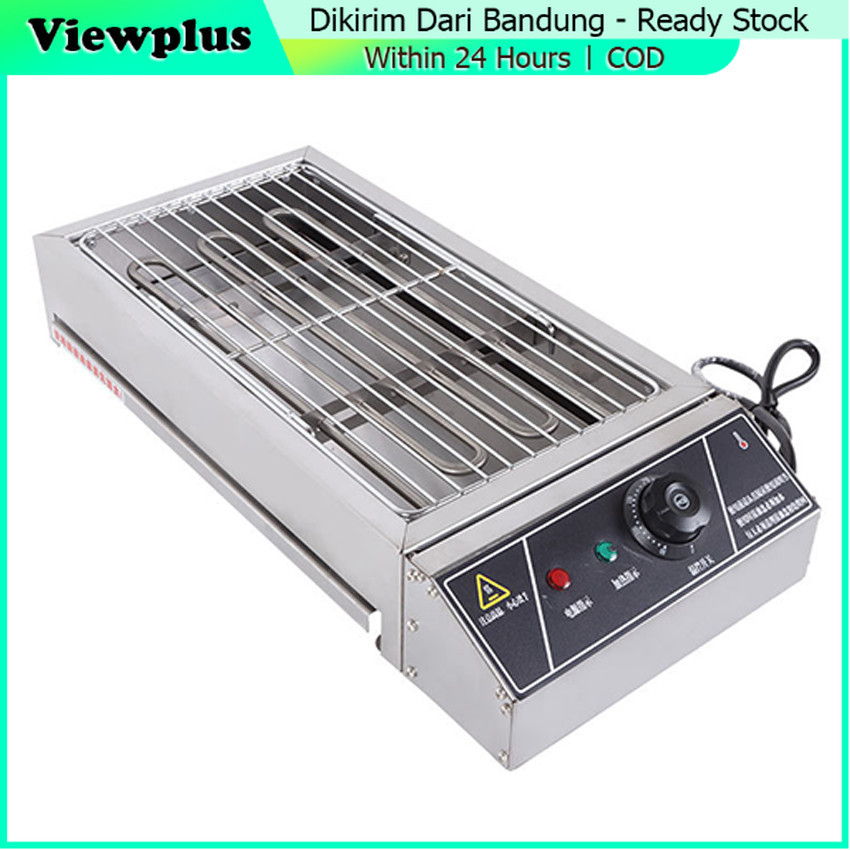 Jual Panggangan BBQ Grill Listrik Besar Stainless Steel Kompor Alat ...
