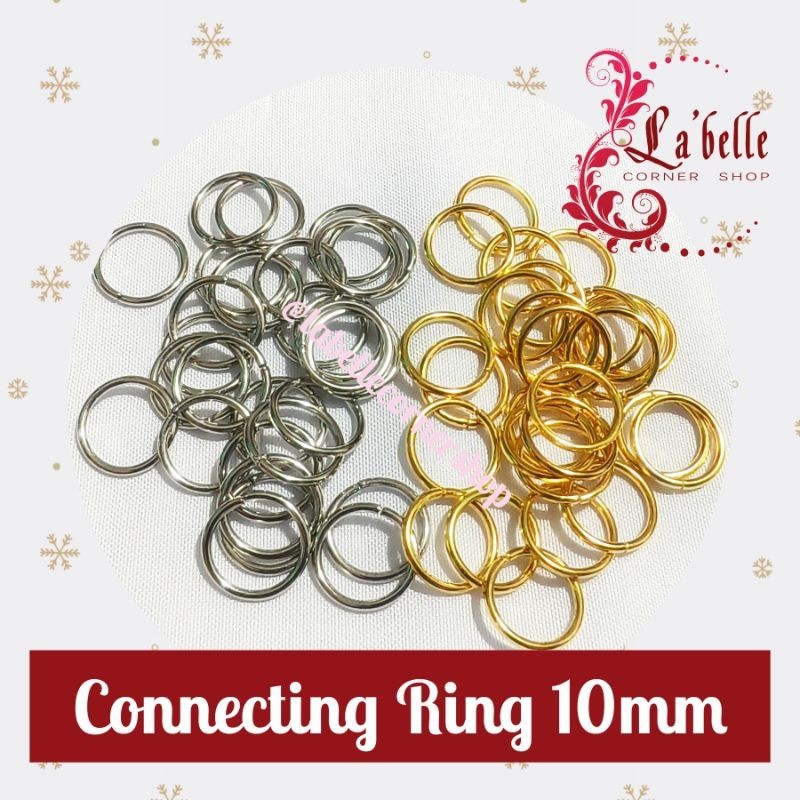 Jual Connecting Ring/ Jump Ring ukuran 10mm Premium | Shopee Indonesia