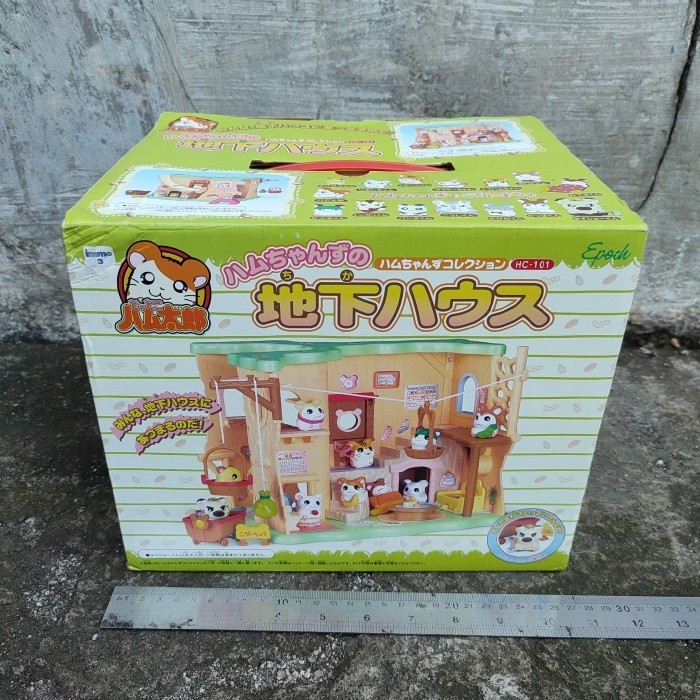 Jual LK99 Playset Figure Tottoko Hamtaro Ham-chan's Underground House ...