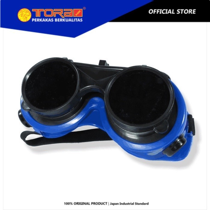 Jual TORA Kacamata Las Double Bulat - Safety Goggle | Shopee Indonesia