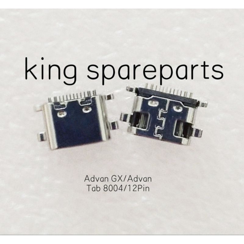 Jual CON CONECTOR KONEKTOR TC CAS CHARGER CINA ADVAN GX TAB 8004 ...