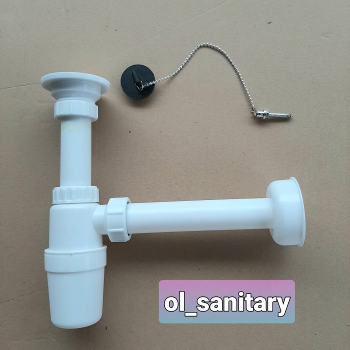 Jual sifon botol pvc/ pembuangan wastafel | Shopee Indonesia