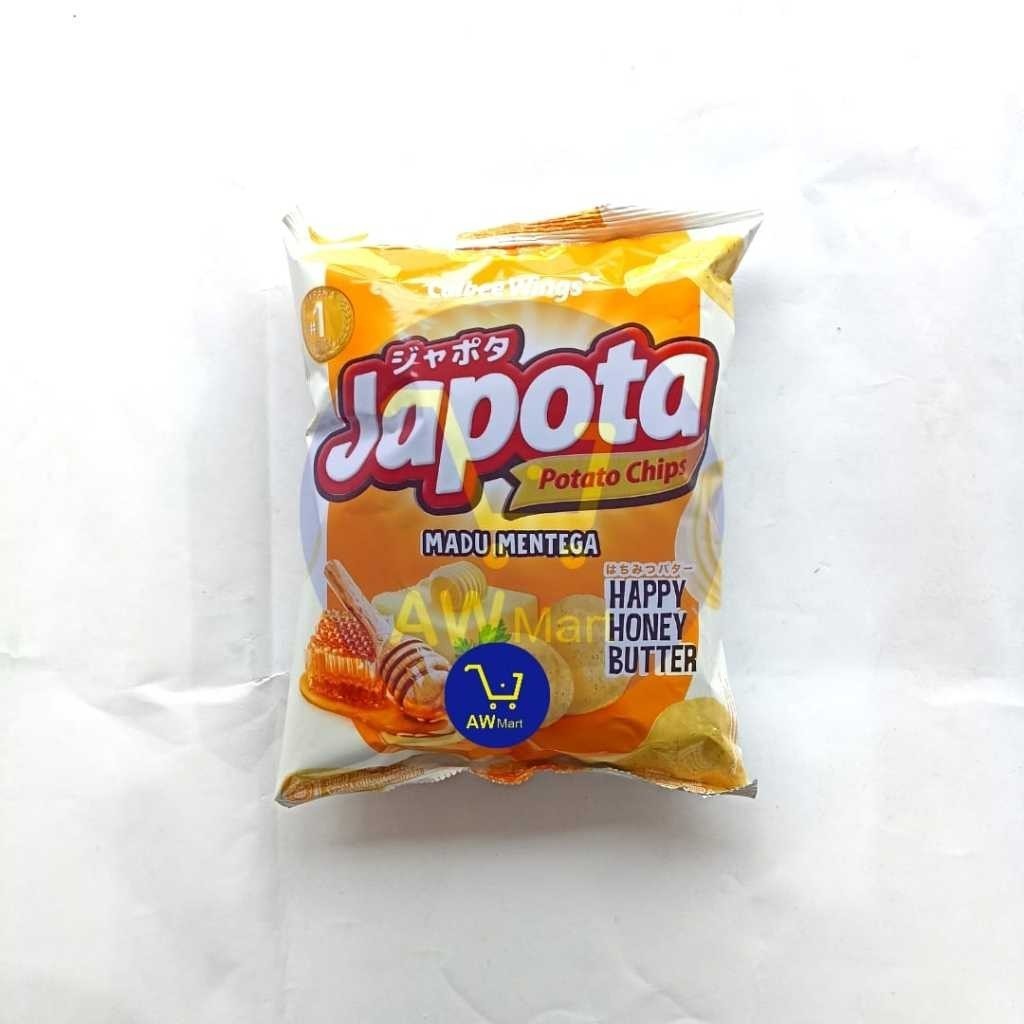 Jual JAPOTA POTATO CHIPS 68 GRAM RUMPUT LAUT DAN MADU MENTEGA - CHIKI ...