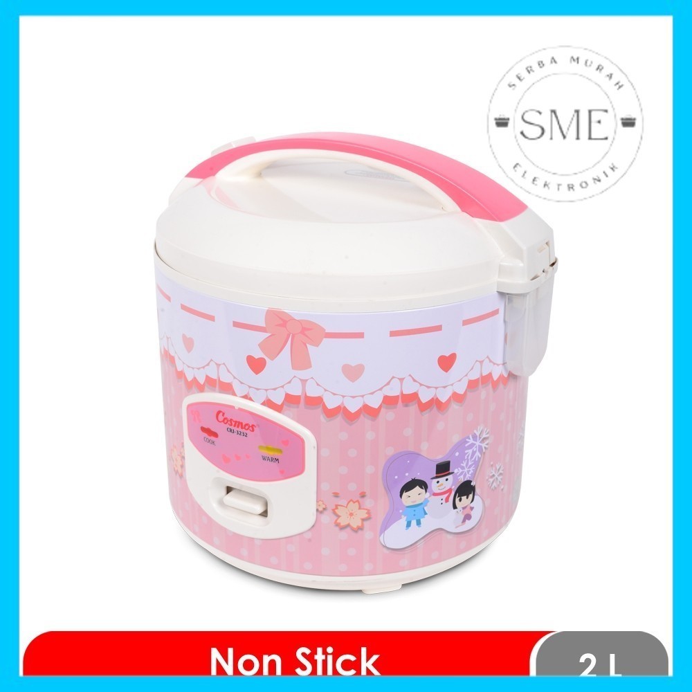 Jual COSMOS Magic Com 2 Liter CRJ-3232 / Rice Cooker 2 Liter CRJ3232 ...