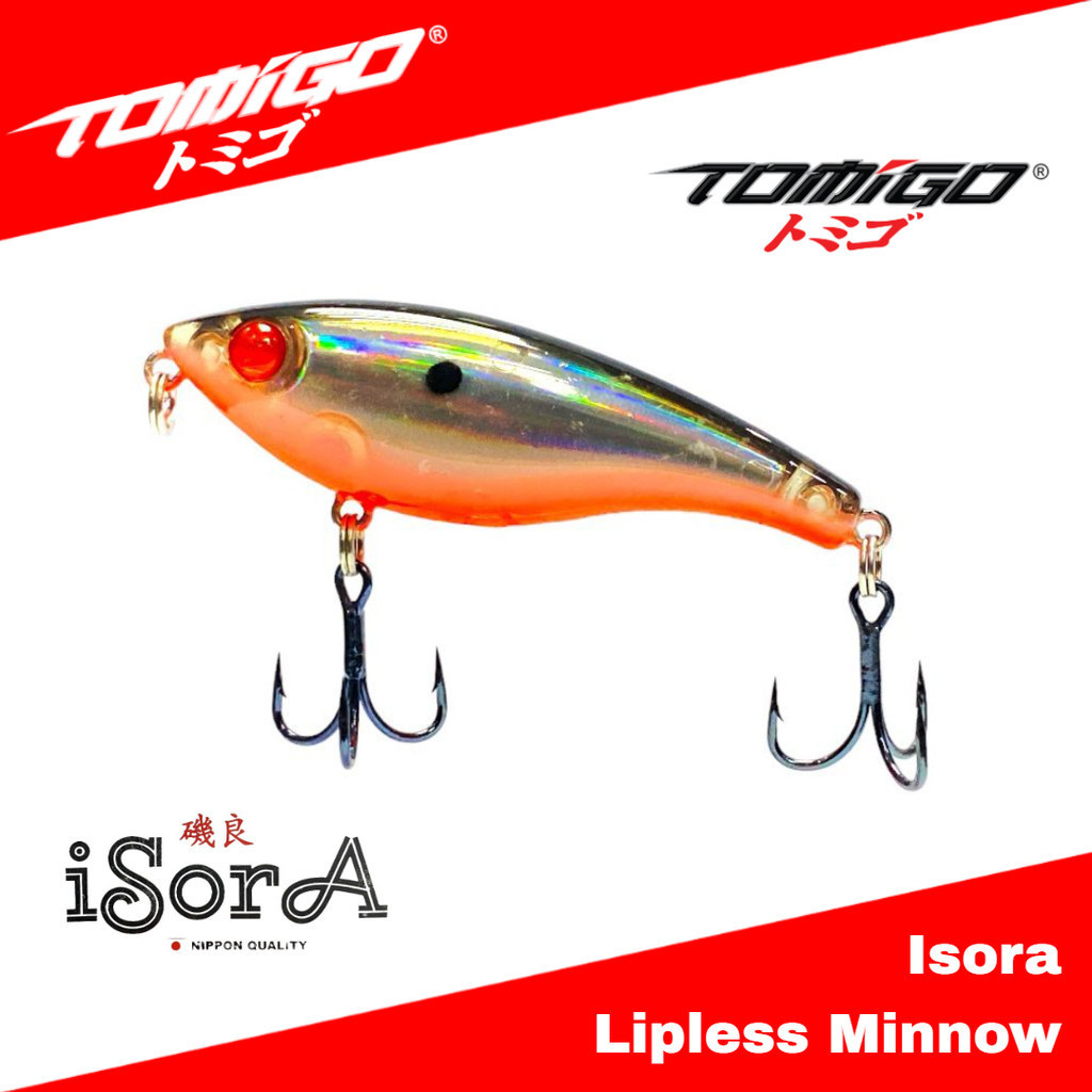 Jual Tomigo Isora Lipless Minnow Slow Sinking 12g 70mm | Shopee Indonesia