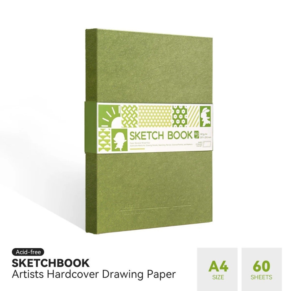 Jual ARRTX Sketchbook A4 Artists Hardcover Drawing book | Shopee Indonesia