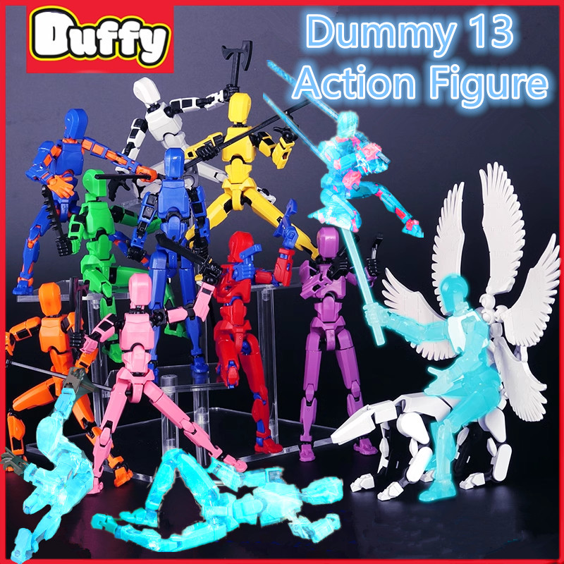 Jual Duffy toys Dummy 13 Action Figure / Lucky 3D Multi-sendi Bergerak ...