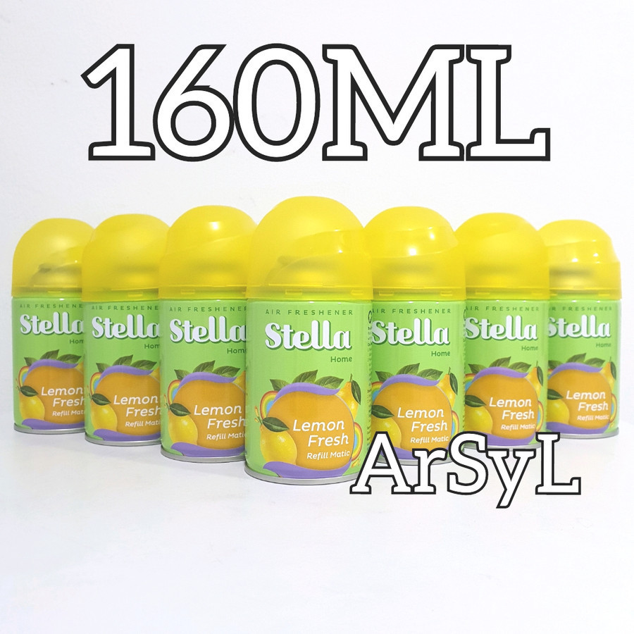 Jual Stella Refill Matic Pengharum Ruangan 225ml - Lemon Fresh | Shopee ...