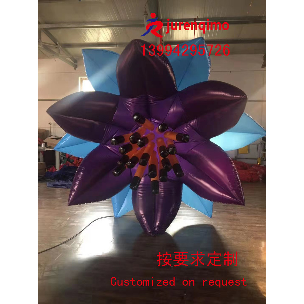 Jual Flower inflatable model inflatable flower display set props ...