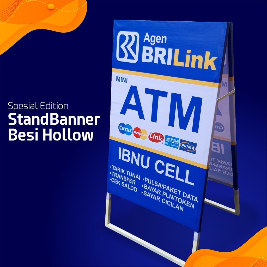 Jual STANDING BANNER BESI HOLLOW PAVEMENT BOARD | Shopee Indonesia
