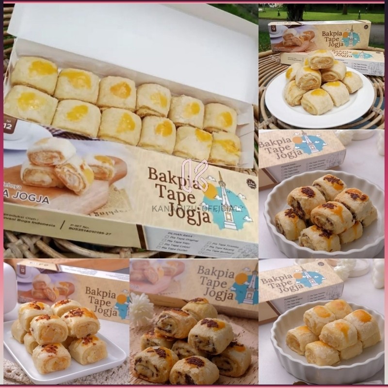 Jual Bakpia Tape Jogja Kue Pia Pie Bolu Rasa Coklat Keju Kacang Durian Original Oleh-Oleh Khas ...