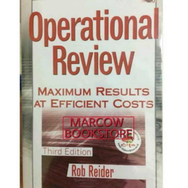 Jual Buku Operational Review Maximum Results 3rd Third Edition by Rob ...