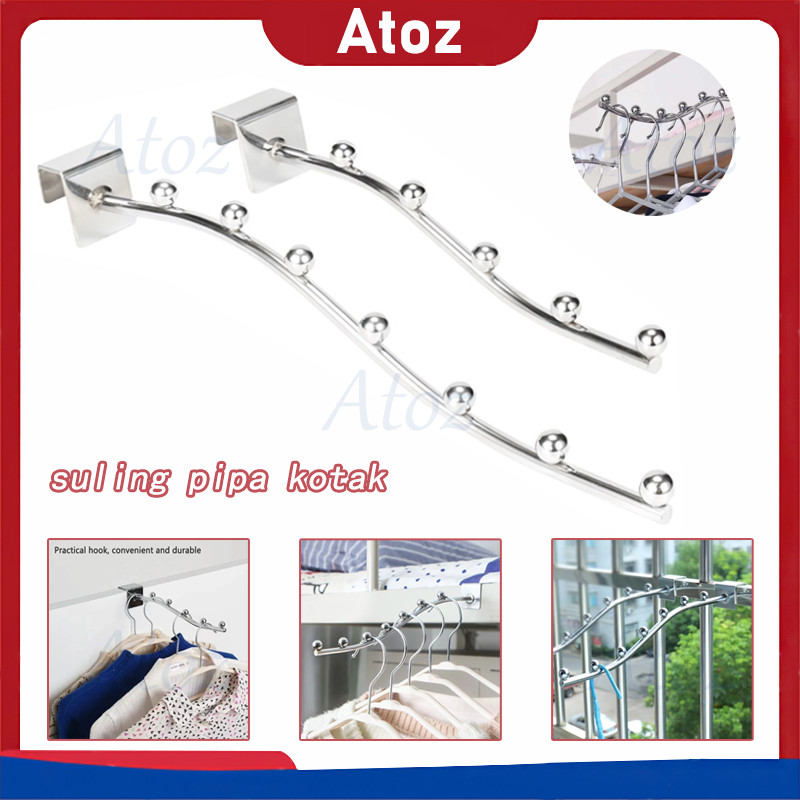 Jual suling pipa kotak/suling cantol pipa kotak/suling gantungan baju 6 ...