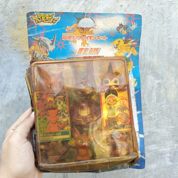 Jual BDD Set 7 pcs Mainan Jadul Digimon Vinyl Figure Koromon ...