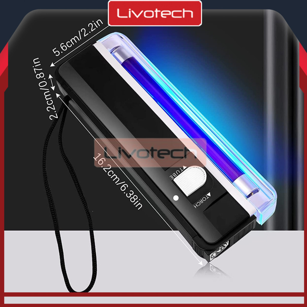 Jual Alat Deteksi Uang Palsu Mini Portable Money Detector | Shopee ...