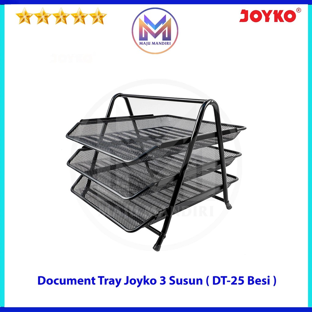 Jual Document Tray Joyko DT 25 3 Susun / Rak Dokumen 3 Tingkat Besi ...