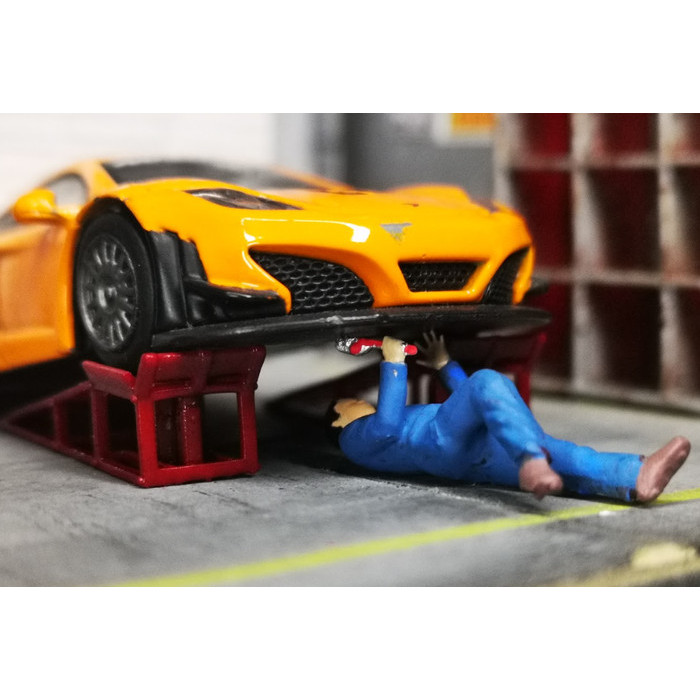 Jual LK99 Figure 1 64 Pria Mekanik Montir tipe 6 Diorama Diecast Hot ...