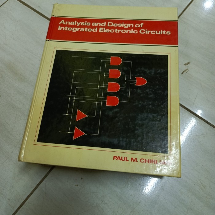 Jual ANALYSIS AND DESIGN OF INTEGRATED ELECTRONIC CIRCUITS-PAUL M ...
