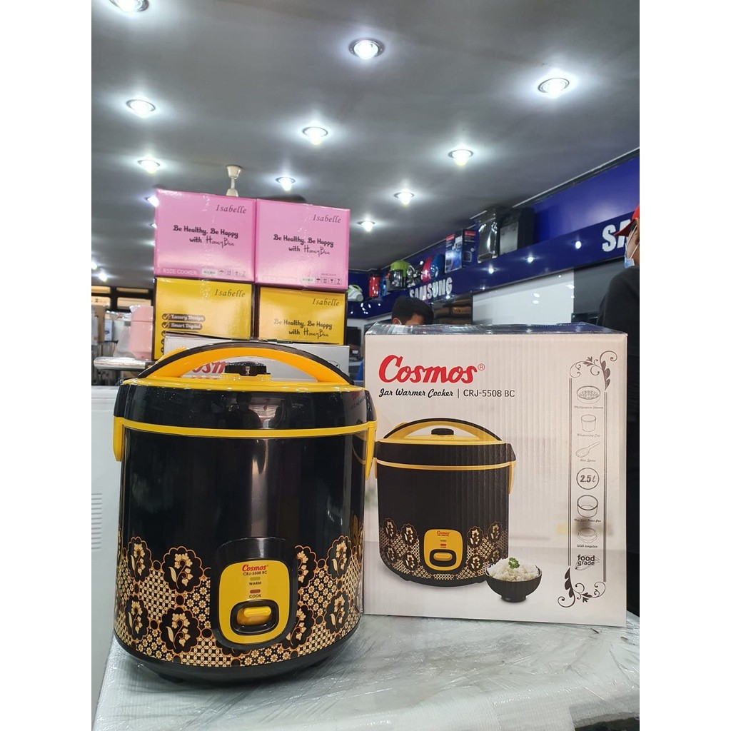 Jual COSMOS RICE COOKER 2,5 LITER CRJ-5508BC | Shopee Indonesia