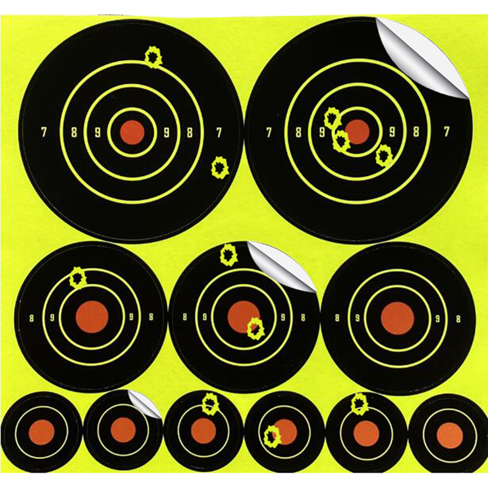 Jual Reactivity Target Stickers Splash Training Supplies Self Adhesive ...