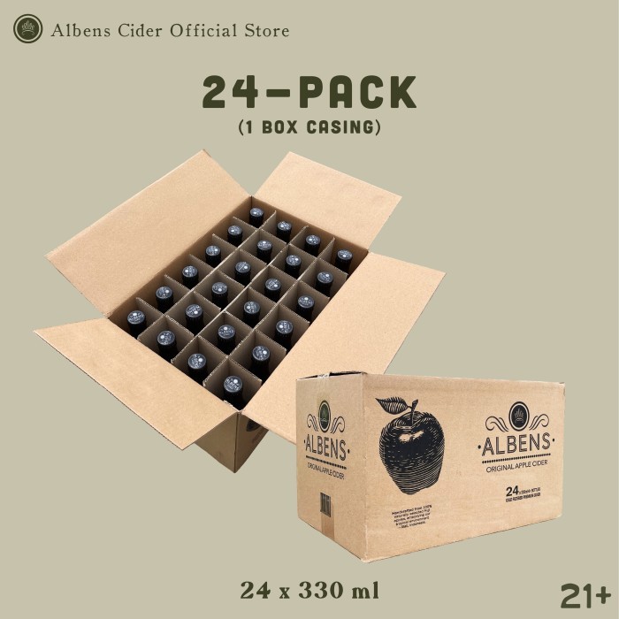 Jual Albens Cider 24-PACK (1 Box) | Shopee Indonesia