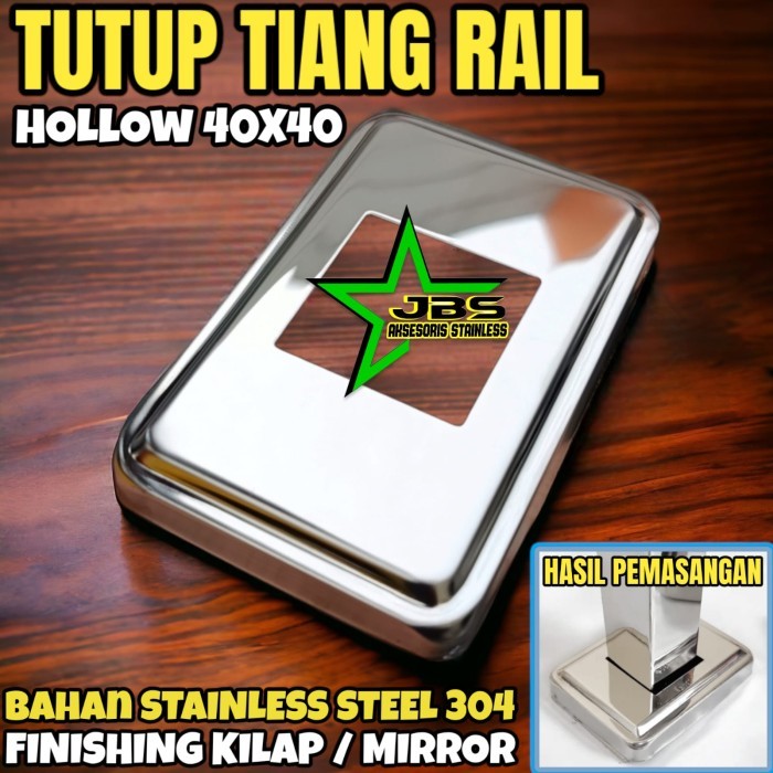 Jual SA99 COVER PLENDES TUTUP TAPAK TIANG STAINLESS 304 - RING DOP ...